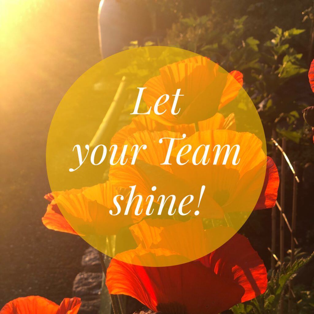 Let your team shine – Lead with Grace & Passion
